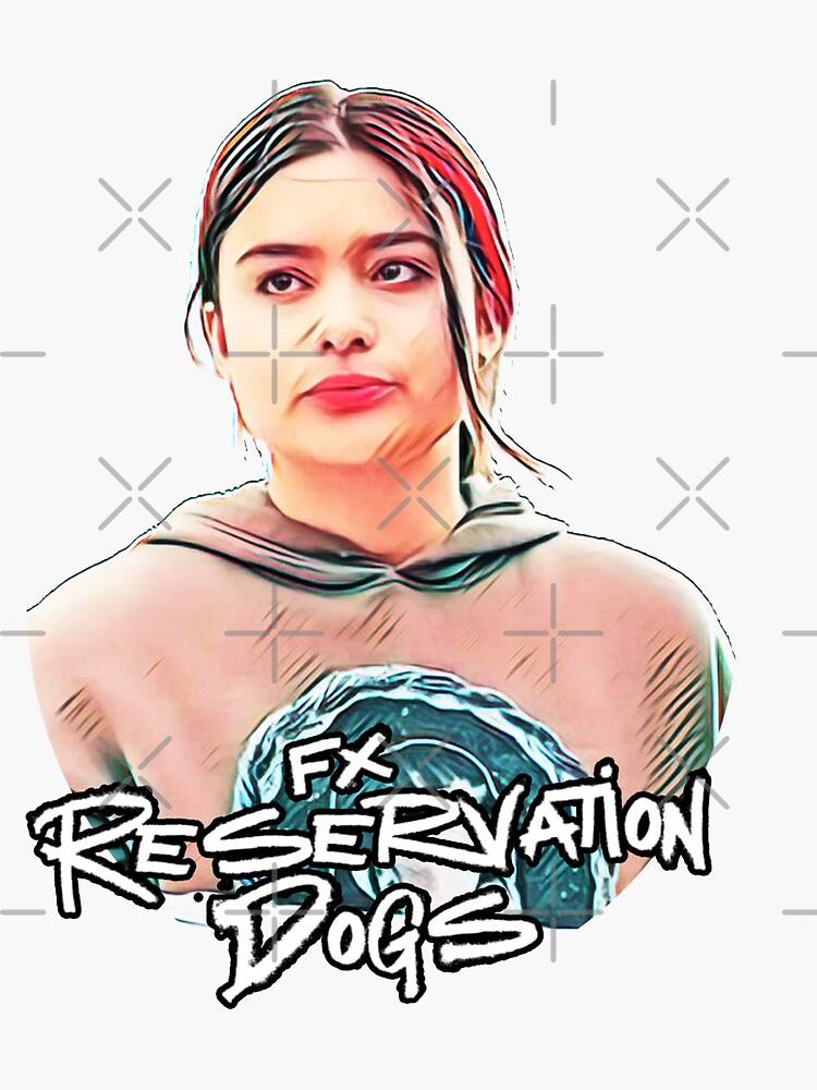 "cheese reservation dogs" Sticker for Sale by FashionV | Redbubble