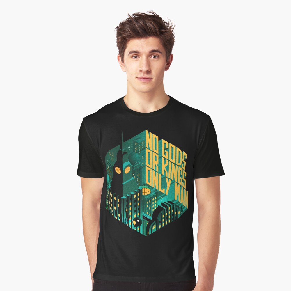 "No Gods or Kings, Only Man - Rapture" Sticker for Sale by BETSYCAROL ...