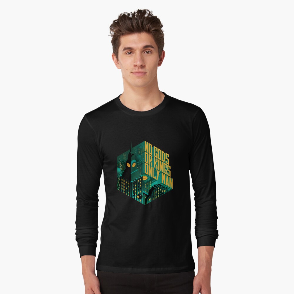 "No Gods or Kings, Only Man - Rapture" Sticker for Sale by BETSYCAROL ...