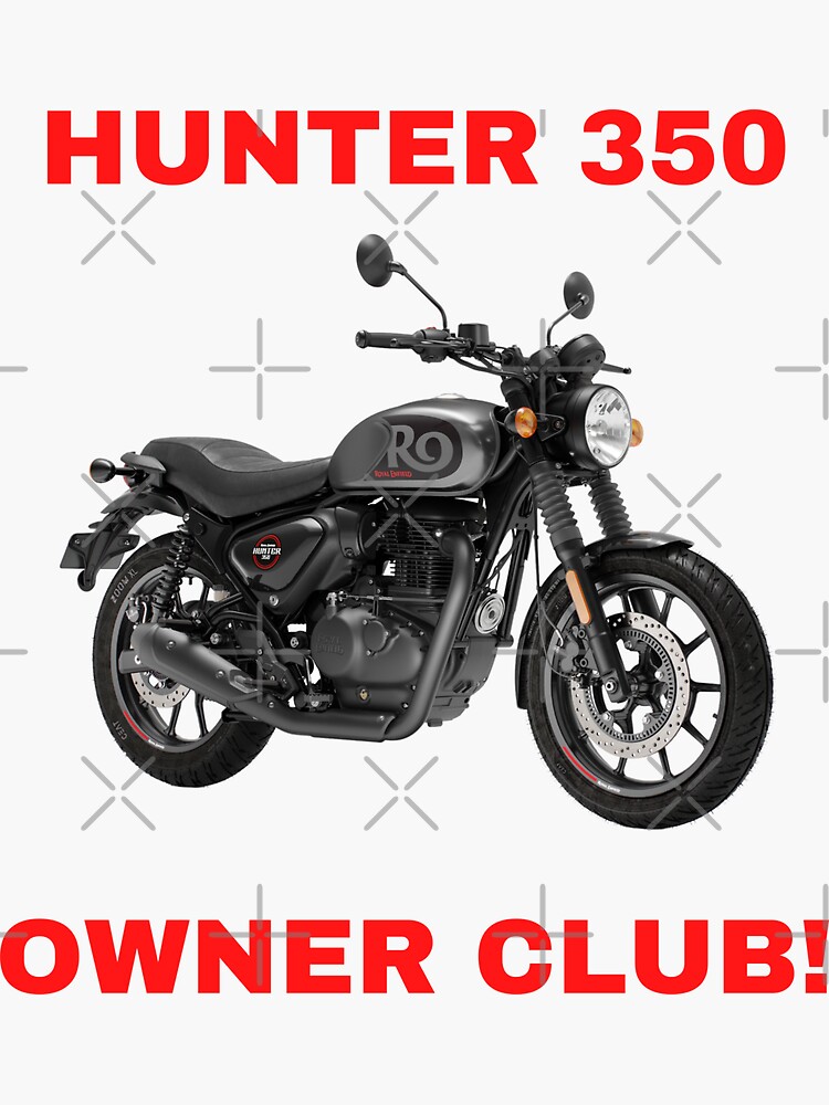 "Royal Enfield Hunter 350 Dapper Grey Owner Motorcycle Club - Front ...
