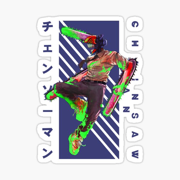 "Funniest Chainsaw Man Idol Gifts Fot You" Sticker for Sale by ...