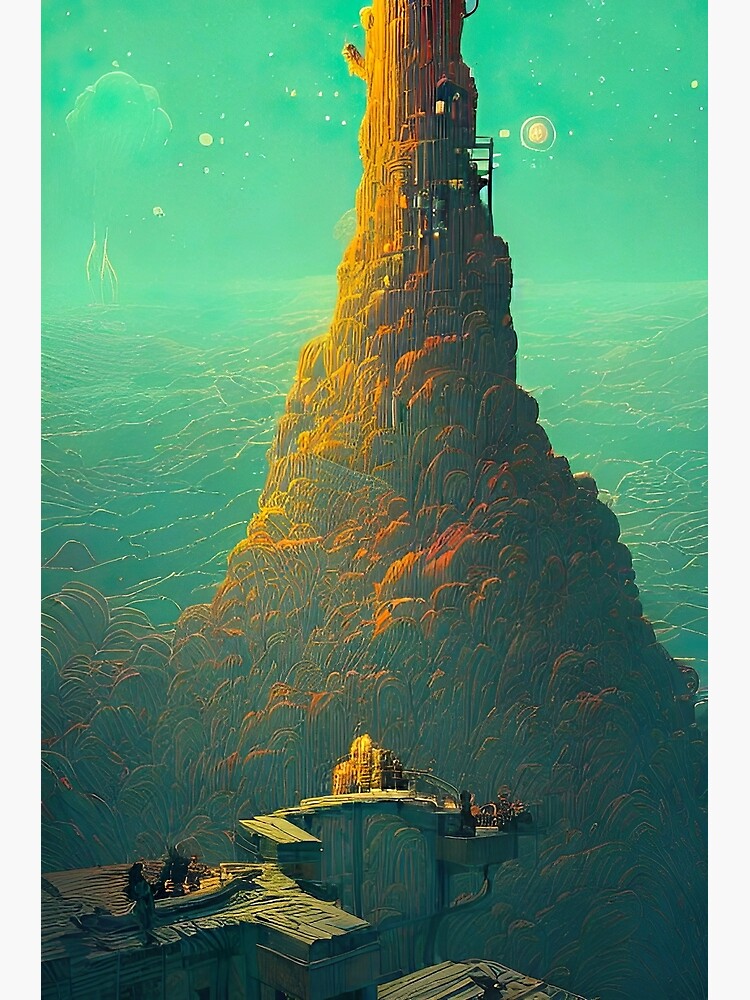 "Spire" Poster for Sale by NocturnalLemon | Redbubble