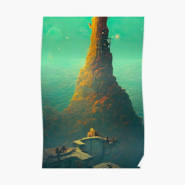 "Spire" Poster for Sale by NocturnalLemon | Redbubble