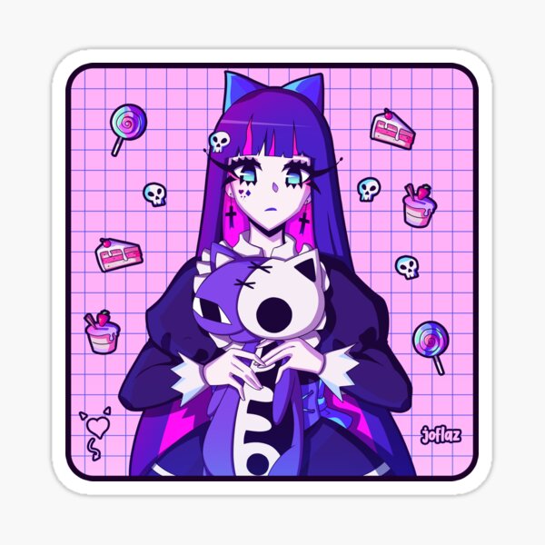 "Stocking Anarchy" Sticker for Sale by Joflaz | Redbubble