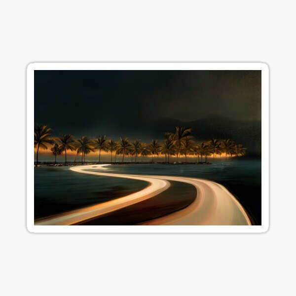 "Ocean Ride On A Broken Road To Fantasy Island / Abstract And Surreal ...