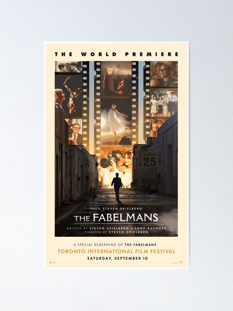 "Autobiography Movie Fabelman 2022" Poster for Sale by geeksjonathan ...