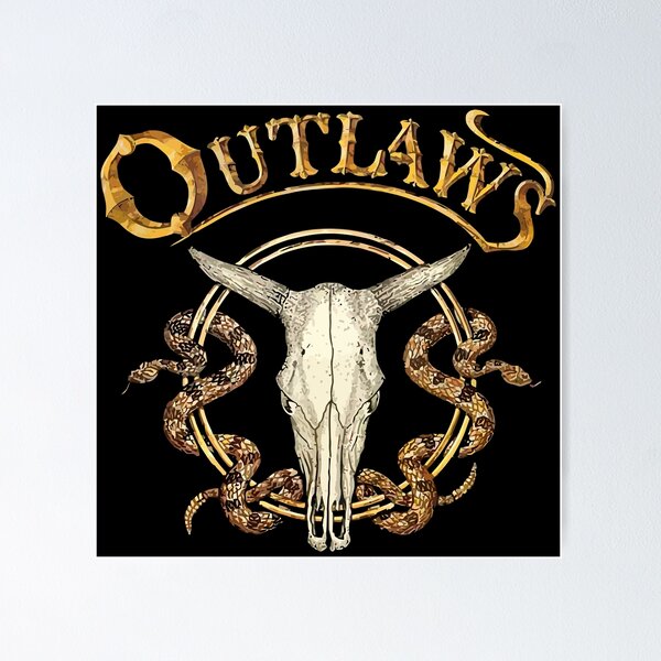 "outlaws band" Poster for Sale by BKPride | Redbubble