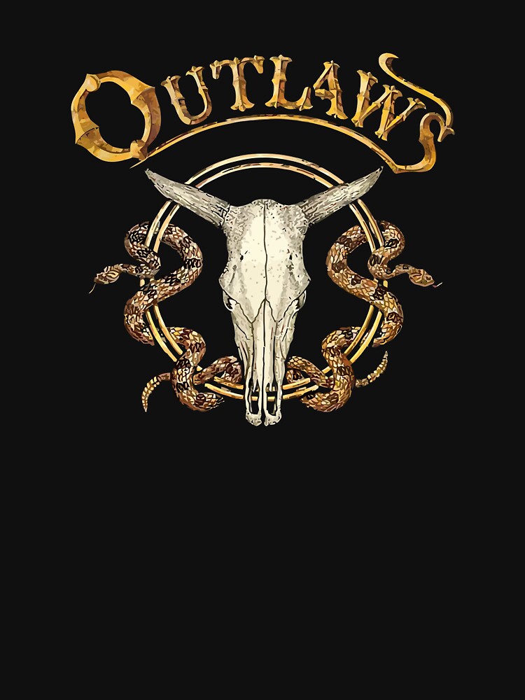 "outlaws band" T-shirt for Sale by BKPride | Redbubble | outlaws t ...