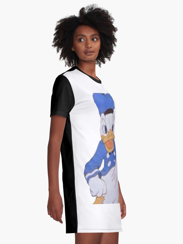 Donald Duck Erection Boner Graphic T Shirt Dress For Sale By Jackoconnortv Redbubble