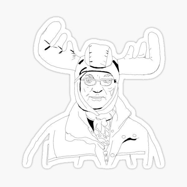 "Swedish King in a Moose Hat Wojack" Sticker for Sale by MJ43 | Redbubble