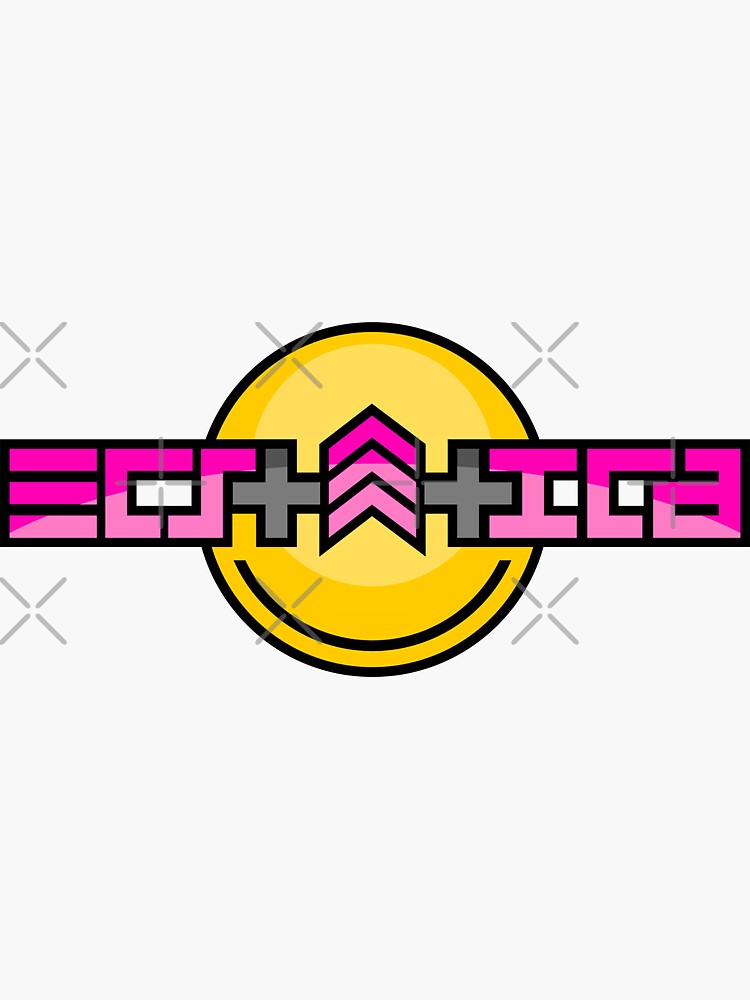 "Ecstatica Logo" Sticker for Sale by MOULEOFFICIAL | Redbubble