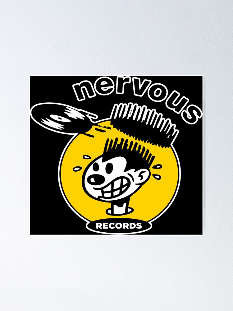 "Nervous Records Logo - Hip Hop House Music Label" Poster for Sale by ...