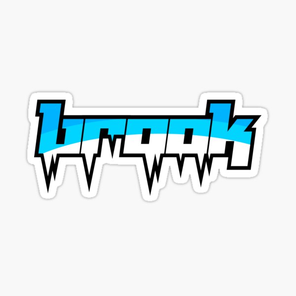 "Brook Logo" Sticker for Sale by MOULEOFFICIAL | Redbubble