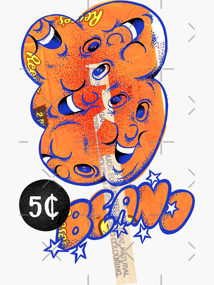 "Beano Valentino" Sticker for Sale by greatindoors | Redbubble