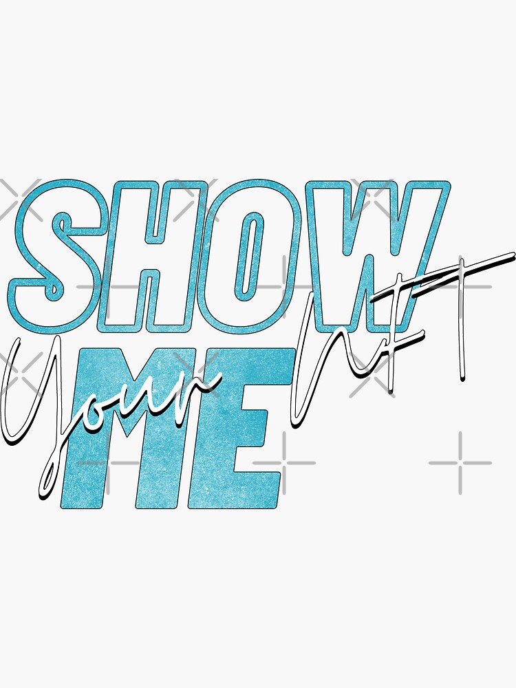 "show me an nft｜funny nft mems｜unique nft art [Fun-Can Shop]" Sticker ...