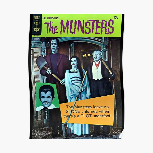 Munsters 50th Anniversary Family Portrait Poster By Gjnilespop ...