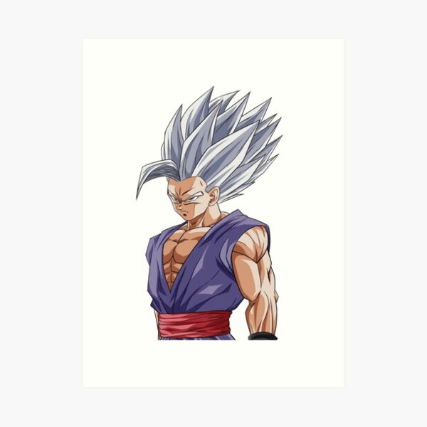 "Gohan beast form dragon ball super movie " Art Print for Sale by ZORO ...