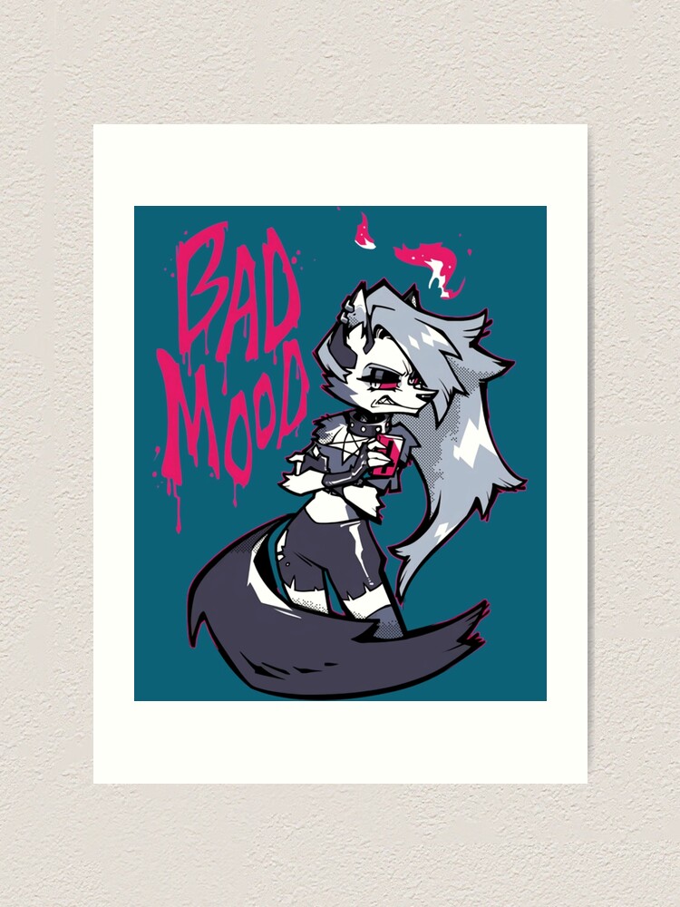 "Hazbin hotel Helluva boss loona s bad moods s gift for fan, for men ...