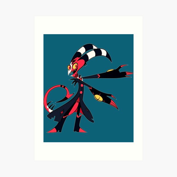 "Helluva Boss blitzo " Art Print for Sale by LCarterdes | Redbubble