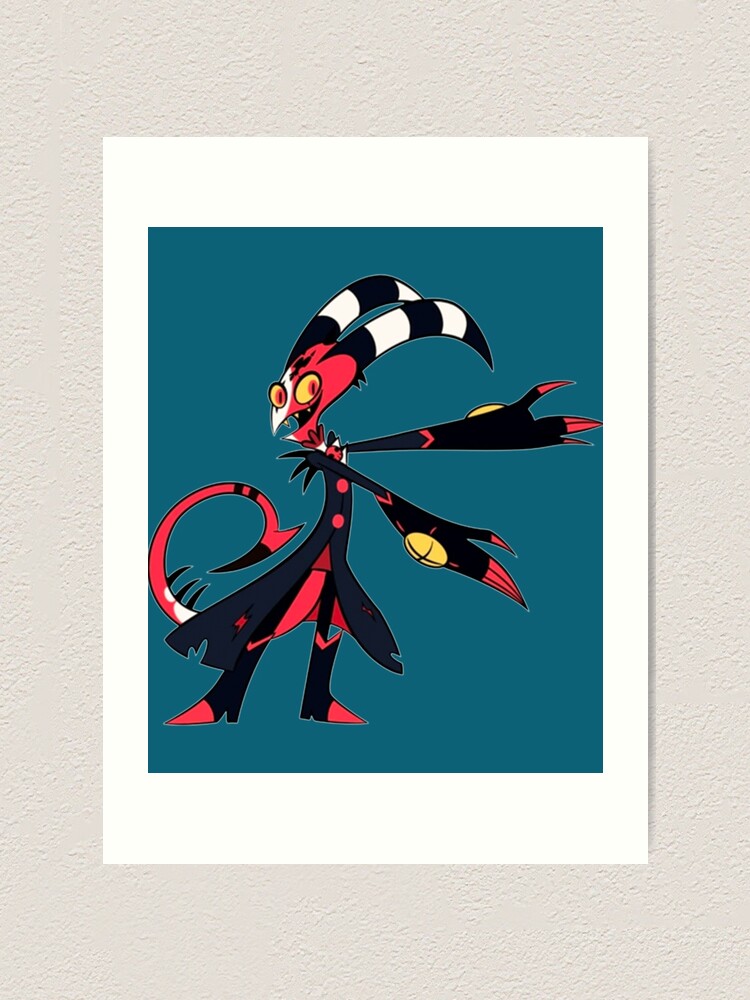 "Helluva Boss blitzo " Art Print for Sale by LCarterdes | Redbubble