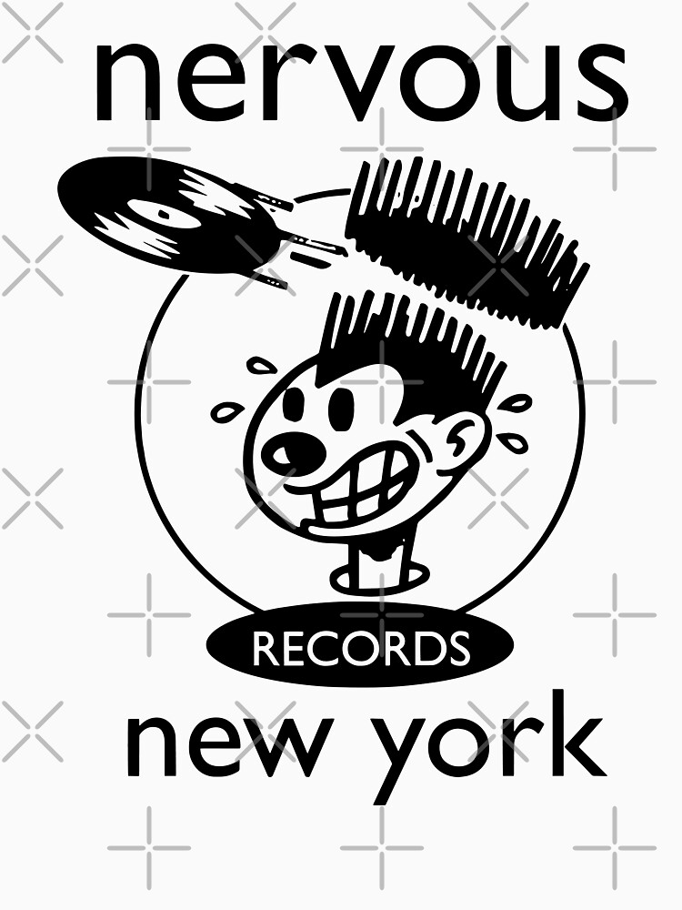 "Nervous Records Logo - Hip Hop House Label" T-shirt for Sale by ...