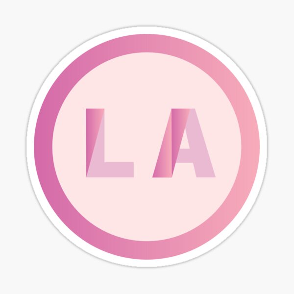 "Los Angeles- LA sticker" Sticker for Sale by kryder15 | Redbubble