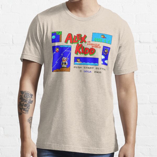 "Alex Kidd" T-shirt for Sale by davidlow122 | Redbubble | sega t-shirts ...