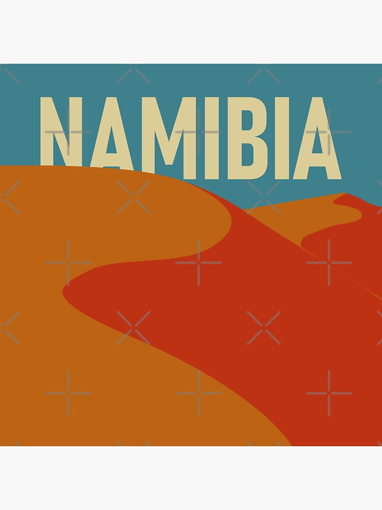 "Namibia" Sticker for Sale by geckoawesome | Redbubble