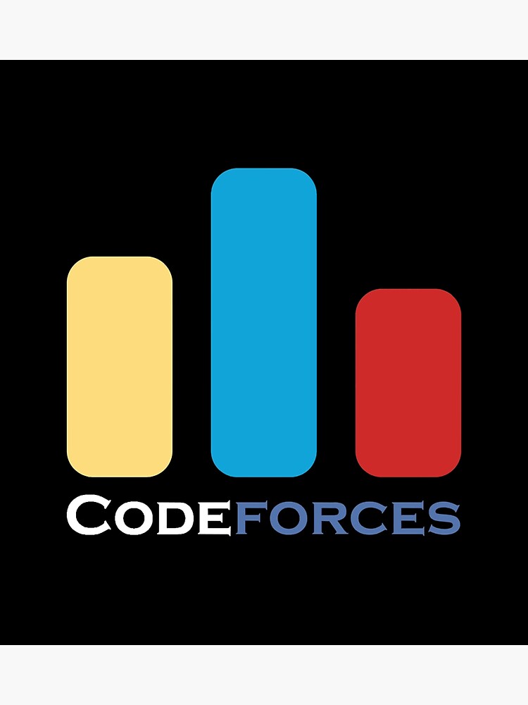 "Codeforces Official Dark " Sticker for Sale by FavnCraftsh | Redbubble