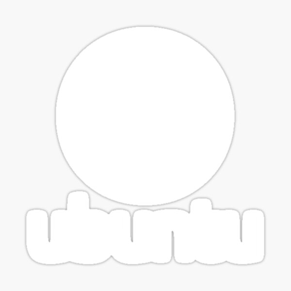 "Dark Ubuntu Linux" Sticker for Sale by FavnCraftsh | Redbubble