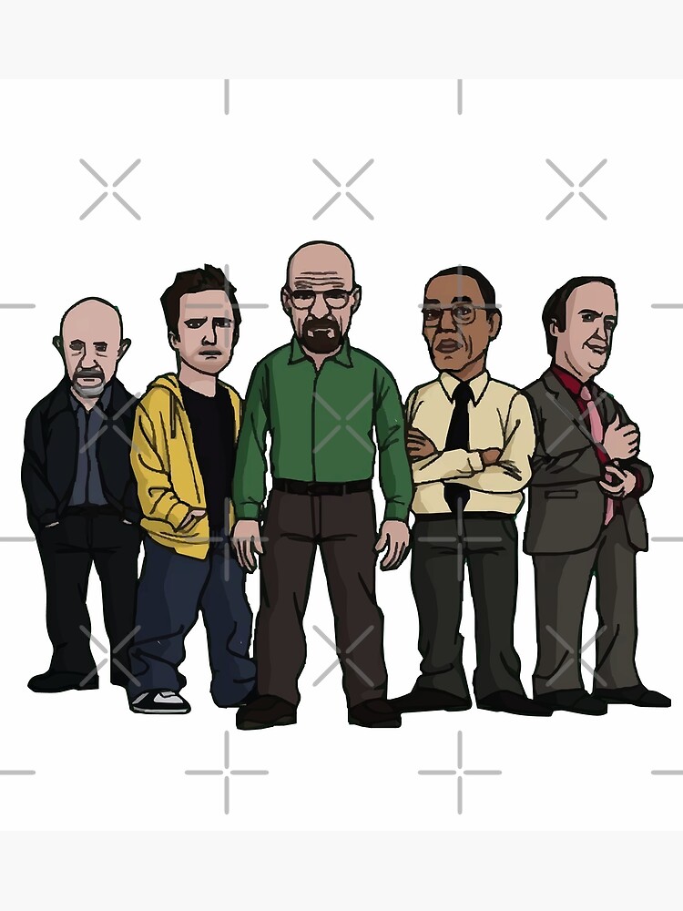 Breaking Bad Gang Poster For Sale By Swagster9 Redbubble breaking-bad-gang-poster-for-sale-by-swagster9-redbubble
