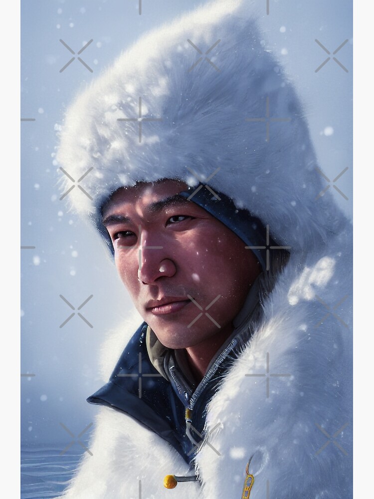 "Siberian Eskimo" Sticker for Sale by chatzous | Redbubble