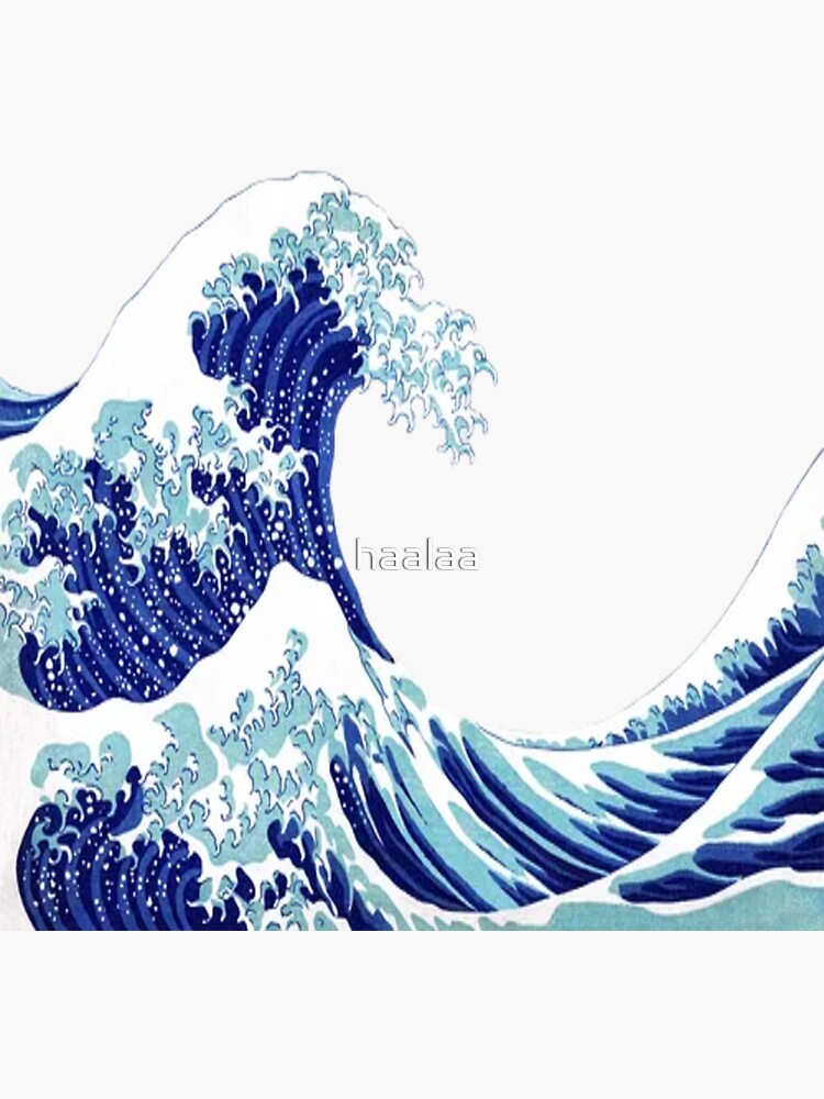 "Big Wave" Sticker for Sale by haalaa | Redbubble