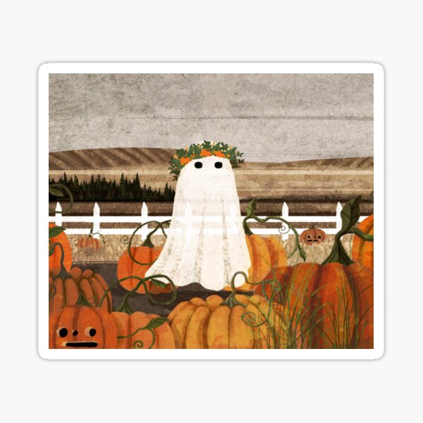 "The Fall ghost" Sticker for Sale by ZephyrusShop | Redbubble