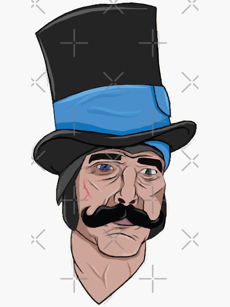 "Bill The Butcher" Sticker for Sale by swagster9 | Redbubble