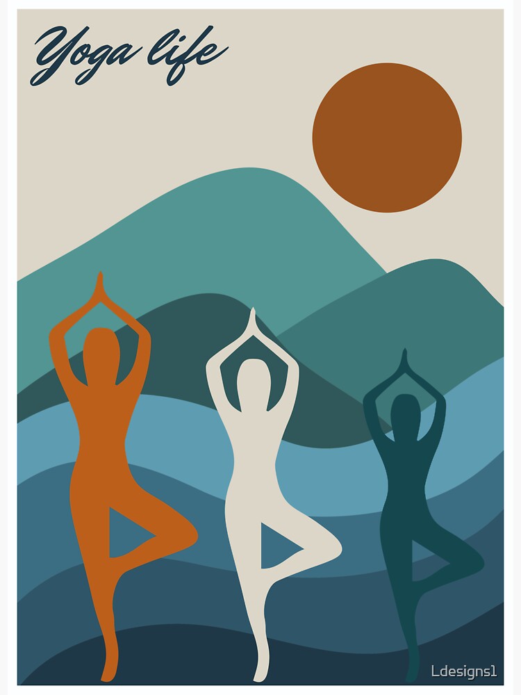 "Life Is All About Balance | Life Is All About Balance Yoga" Sticker ...