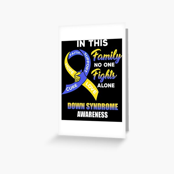 Tarjetas de felicitación «Concienciación sobre el síndrome de Down En ...