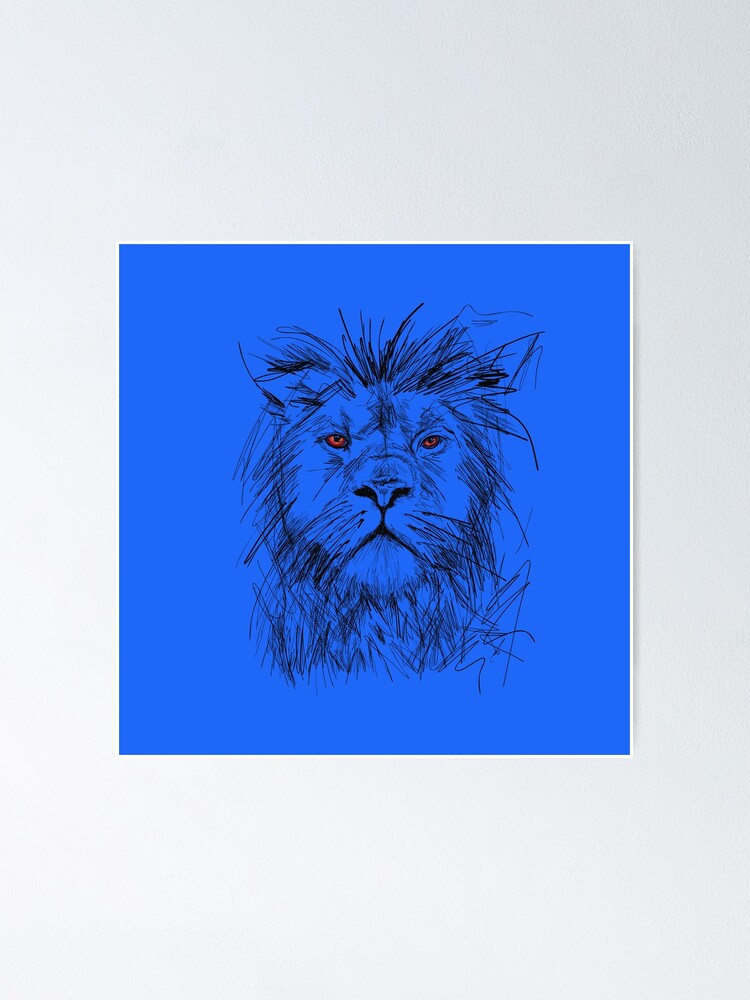 "Chelsea lion" Poster for Sale by vectorfootball | Redbubble