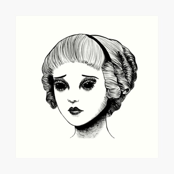 "Jane Doe Ride the Cyclone no pink" Art Print for Sale by cowbpy-art ...