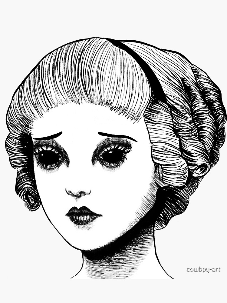 "Jane Doe Ride the Cyclone no pink" Sticker for Sale by cowbpy-art ...