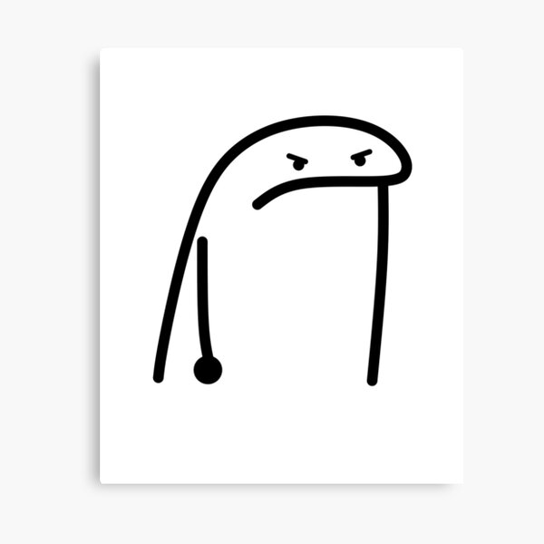 "Angry Flork meme stickers " Canvas Print for Sale by ChStockOfficial ...