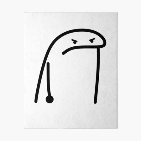 "Angry Flork meme stickers " Art Board Print for Sale by ...