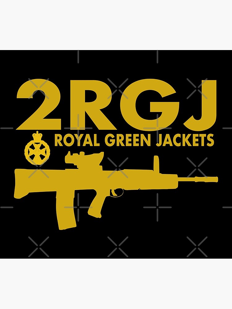 "2 RGJ - Royal Green Jackets" Poster for Sale by StrongVlad | Redbubble