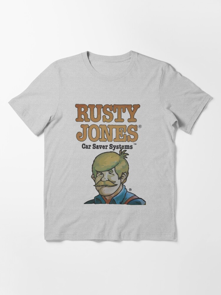 "Rusty Jones Rust Prevention HiFi" T-shirt for Sale by chapel976 ...
