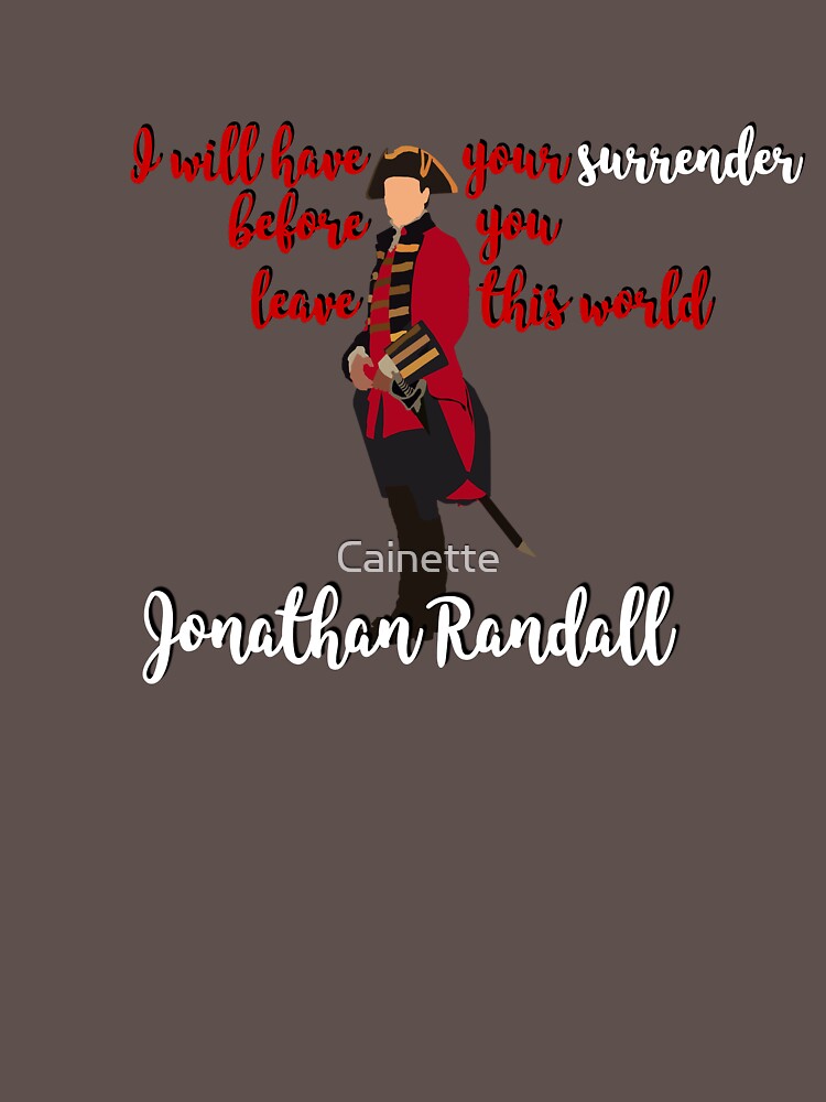 "Jonathan Randall" T-shirt for Sale by Cainette | Redbubble | jonathan ...