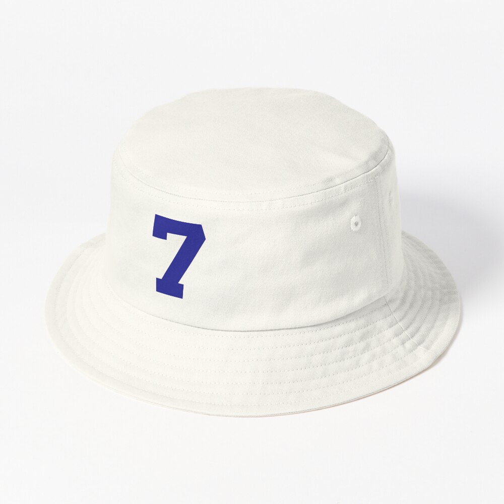 "Number 7, Blue seven, Sports number seven" Sticker for Sale by ...