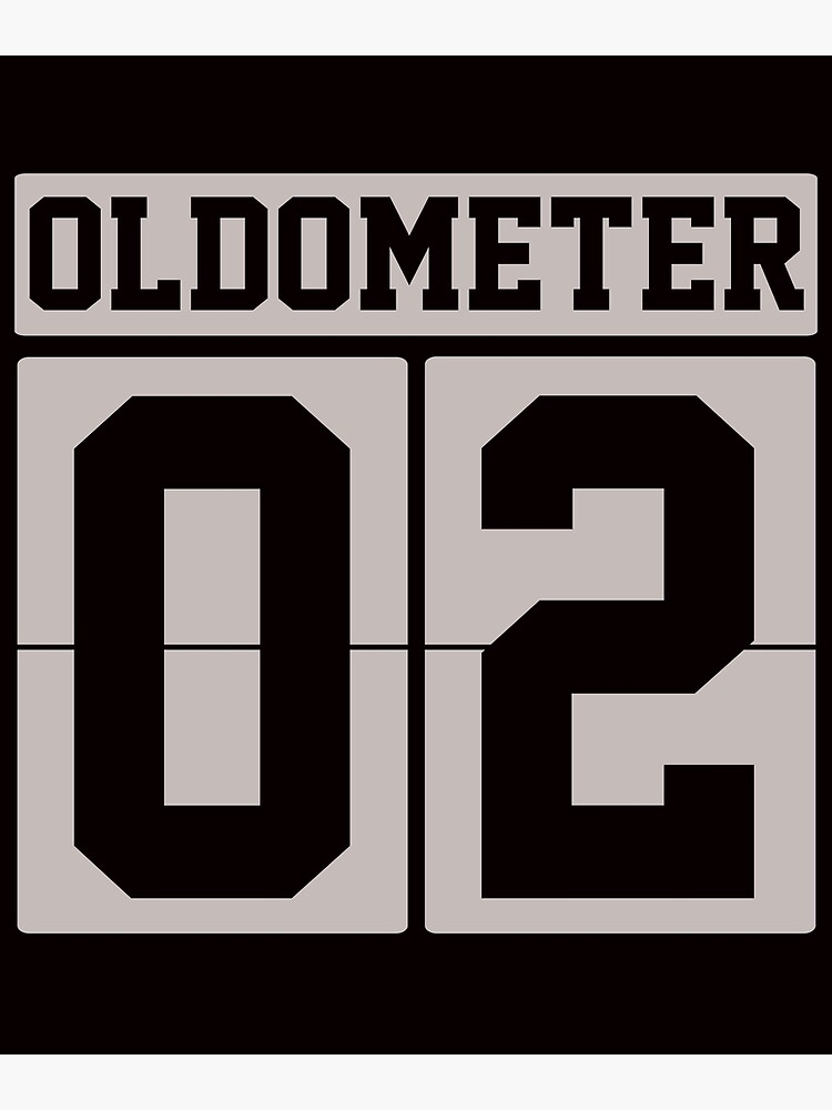 Póster «Oldometer 2.º cumpleaños 2 años Niños Niños Niñas» de ...