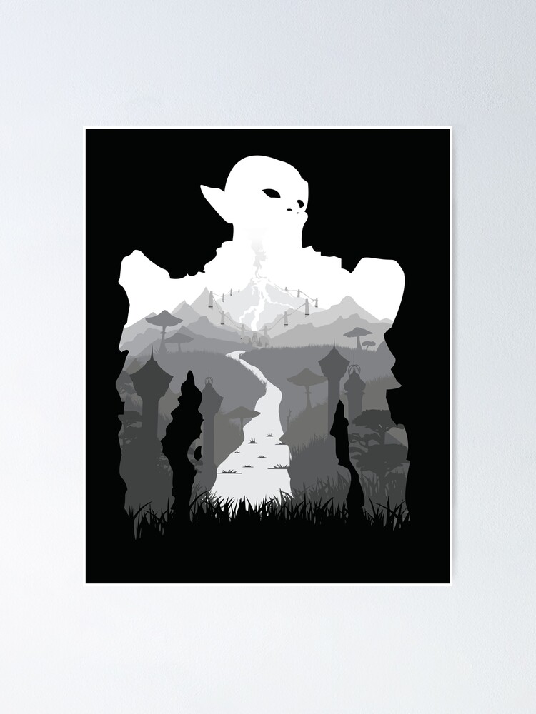 "Elder Scrolls - Morrowind" Poster by Bairddesigns | Redbubble
