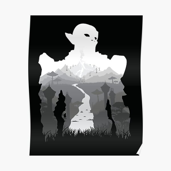 "Elder Scrolls - Morrowind" Poster by Bairddesigns | Redbubble