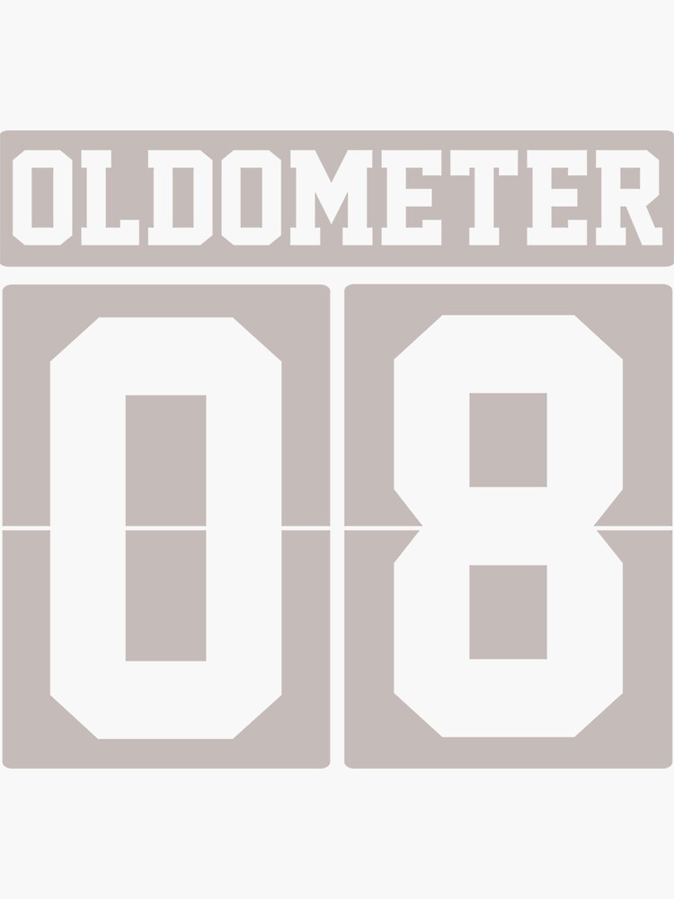 Pegatina «Oldometer 8th Birthday 8 años Niños Niños Niñas» de ...